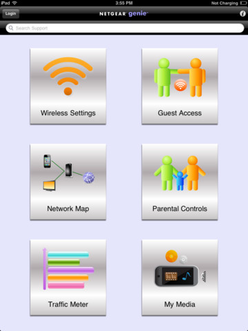 Con NETGEAR Genie gestisci la tua rete domestica dall'iPad