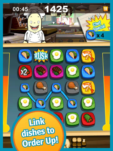 Disponibile su App Store Order Up! Fast Food di Chillingo