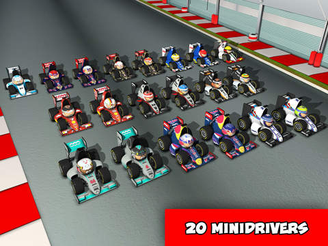 MiniDrivers: per gli amanti della Formula 1, ma in stile cartoon
