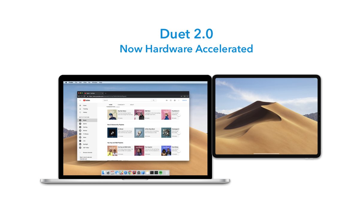 Duet Display: arriva l'accelerazione hardware - iPad - iPhone Italia